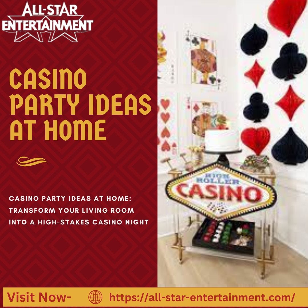 How to Host a Successful Casino Night Event - James Smith - Medium