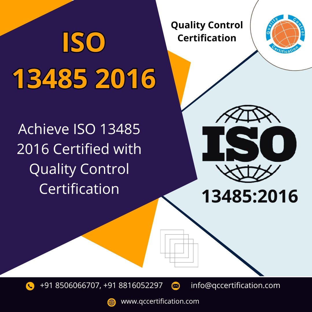 ISO 13485 Certificate | QC Certification - Sandeep - Medium
