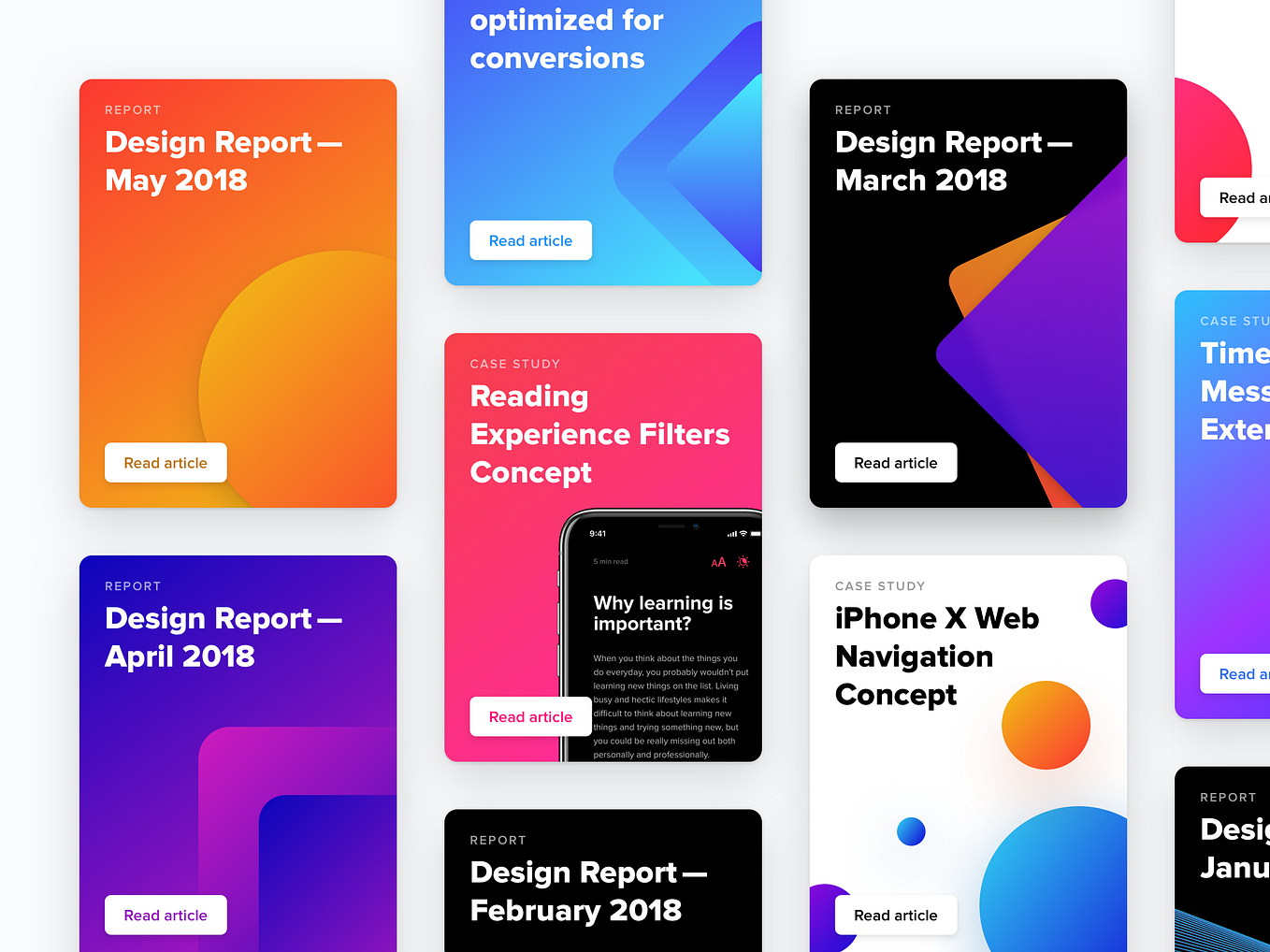 Design Report — November 2018. I started these monthly design reports ...