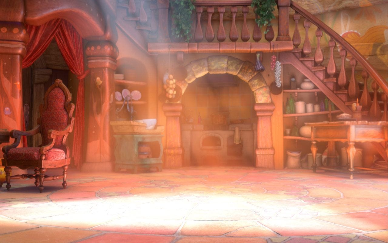 Tangled Rapunzel Frying Pan