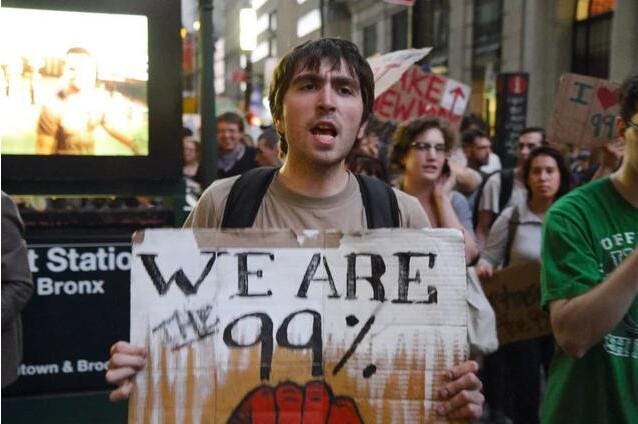 Occupy Wall Street: 99% against 1% failure will one day win! | by ...