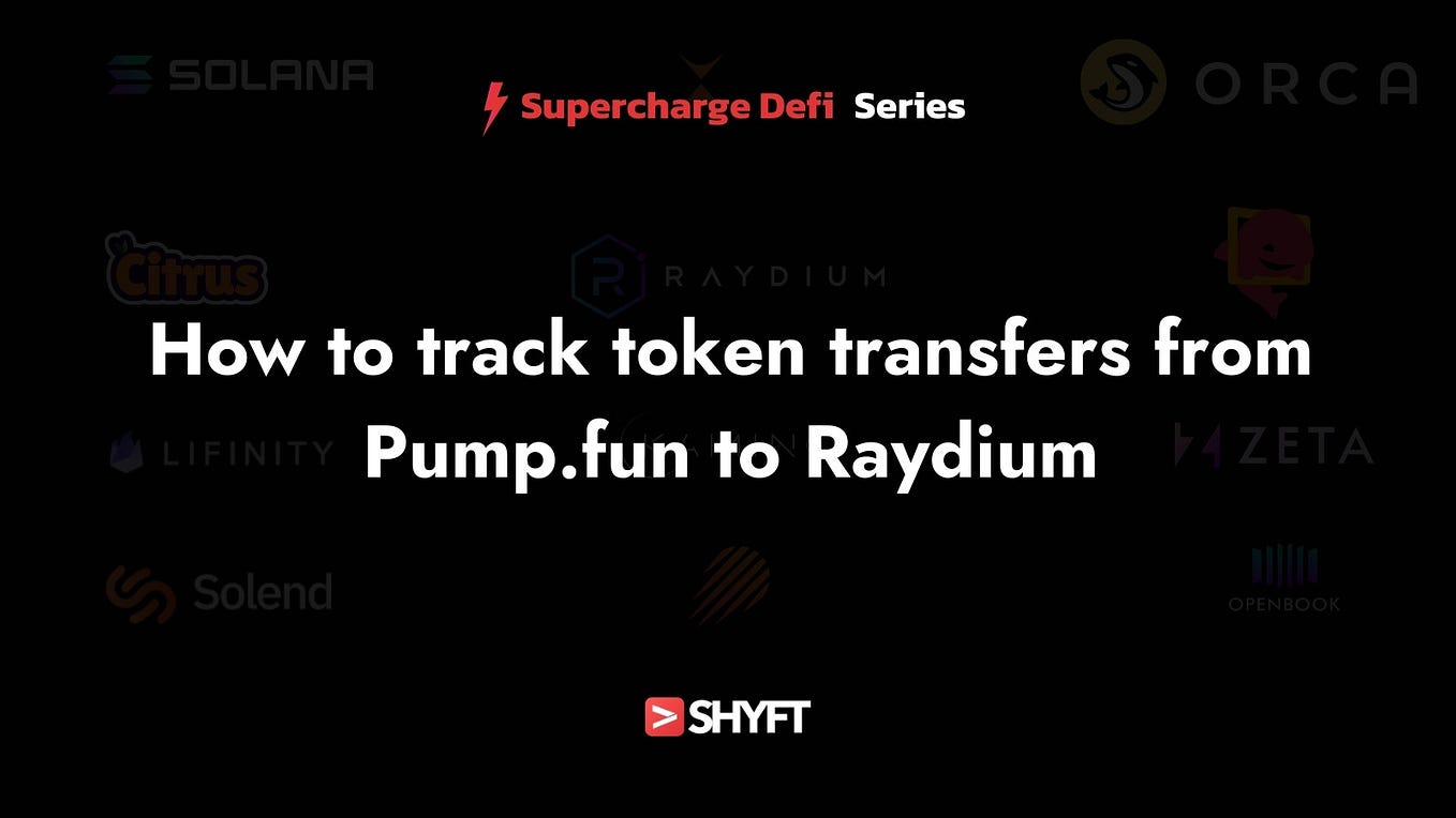 How to stream new token launches on Pump.fun in real-time | by Team Shyft | Shyft.to
