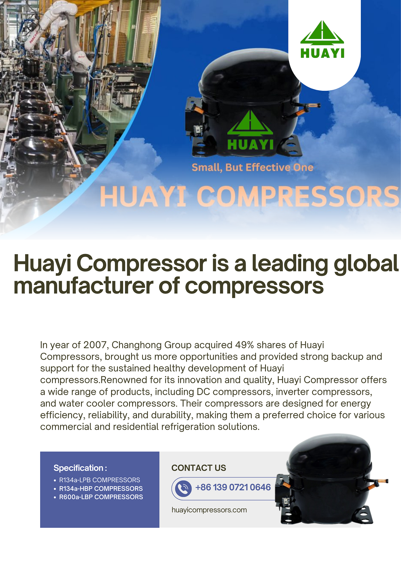 Huayi Compressors: Innovating Cooling Solutions for Modern Needs | by ...