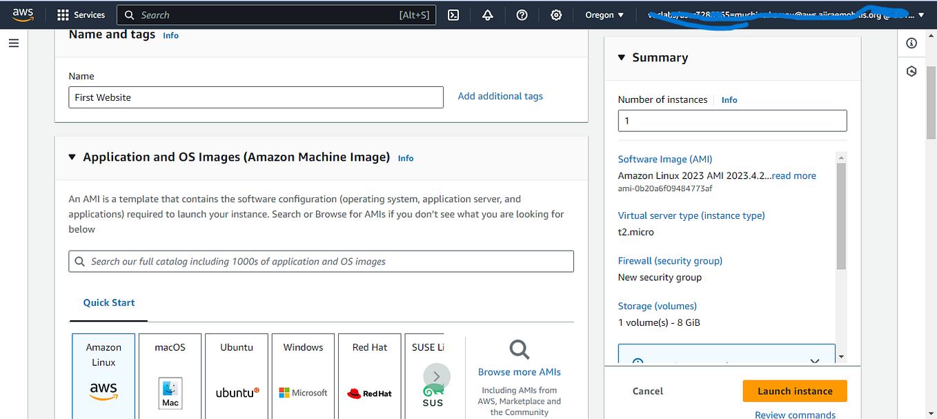 Creating AWS EC2 Instance and Access it using SSH and HTTP | by Emshinapaul | Medium