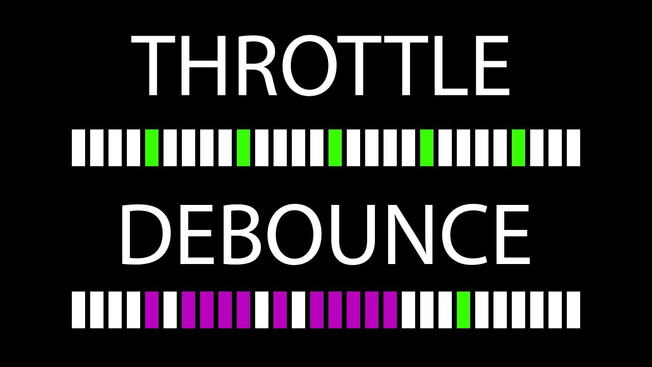 Debouncing vs Throttling. First, let me define what debouncing… | by DJ ...
