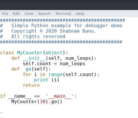 PDB: Controlling The Python Debugger | by Shabnam Banu | Python in Plain English