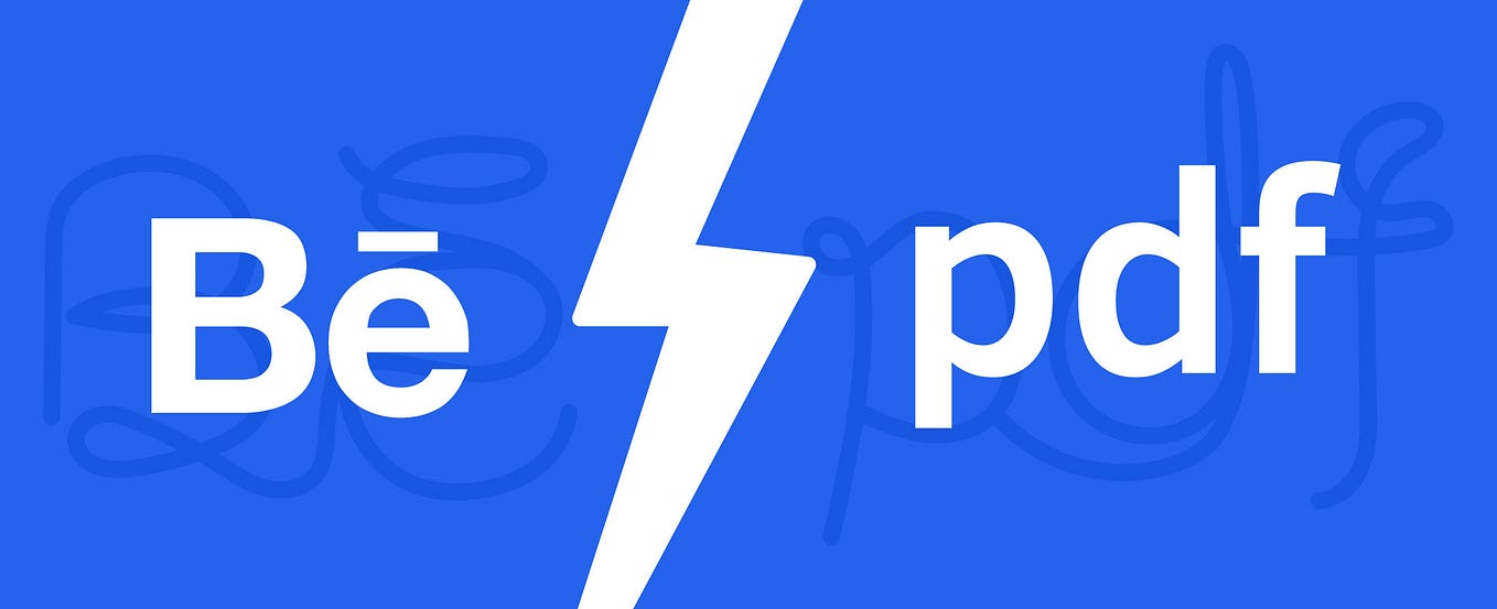 How To Convert Your Behance Profile And Projects To PDF | by Pedro ...