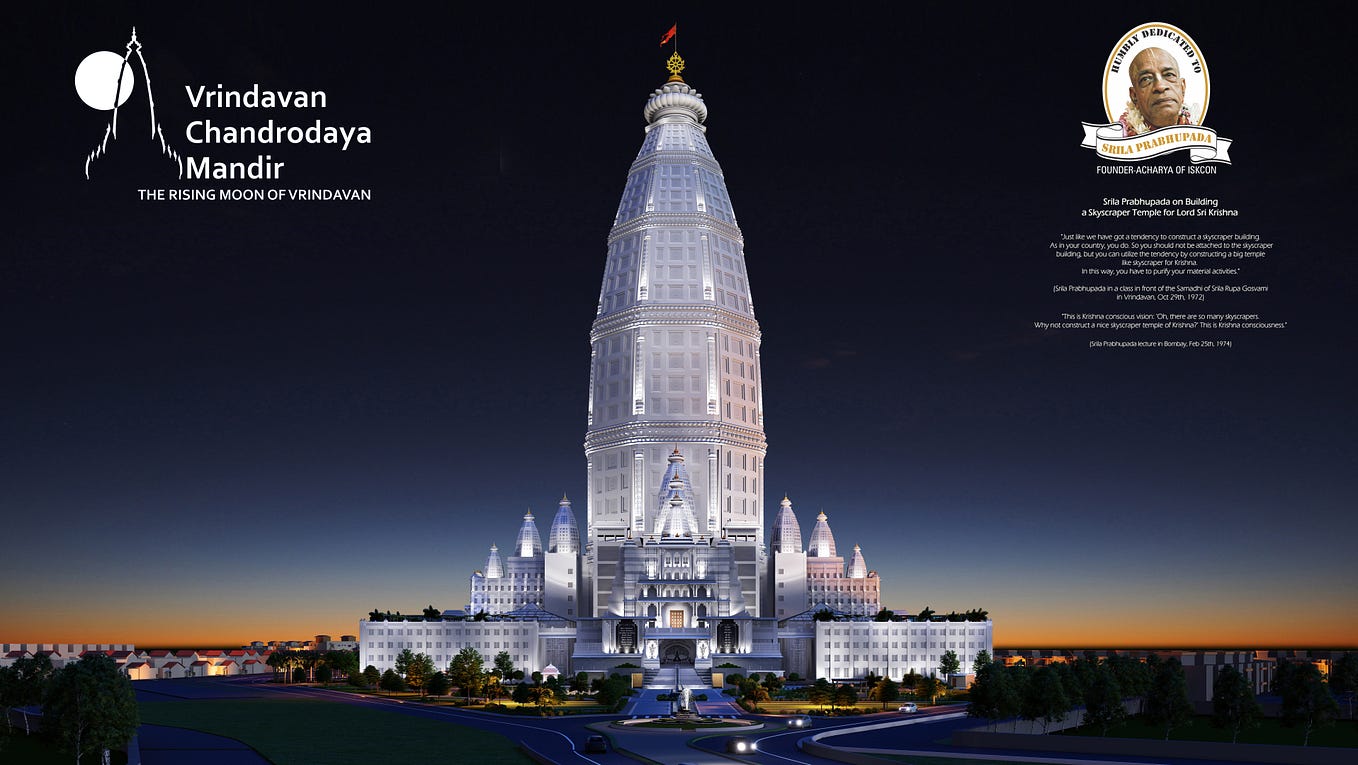 How Vrindavan Chandrodaya Mandir Changed My Spiritual Journey | by Dasg ...