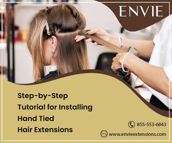Luxurious Hand Tied Extensions — Envie Extensions - ENVIE Extensions ...