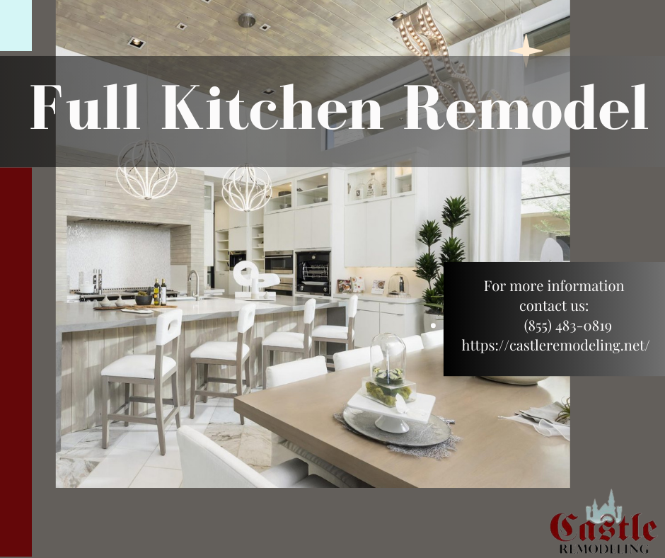 With Castle Remodeling, you can transform your kitchen into a masterpiece that perfectly ...