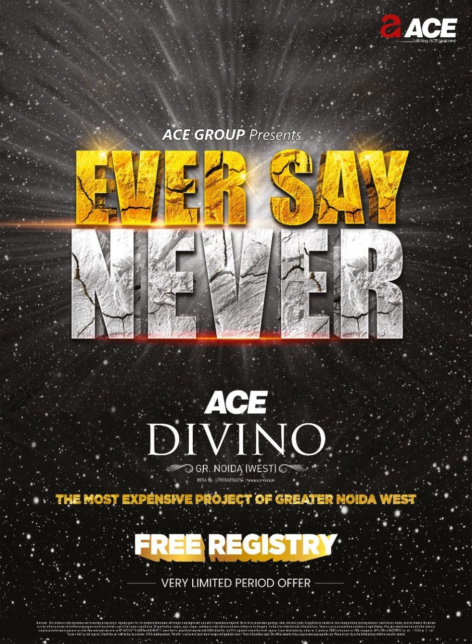Ace Divino Noida Extension. Buying your dream home is a huge… | by ...
