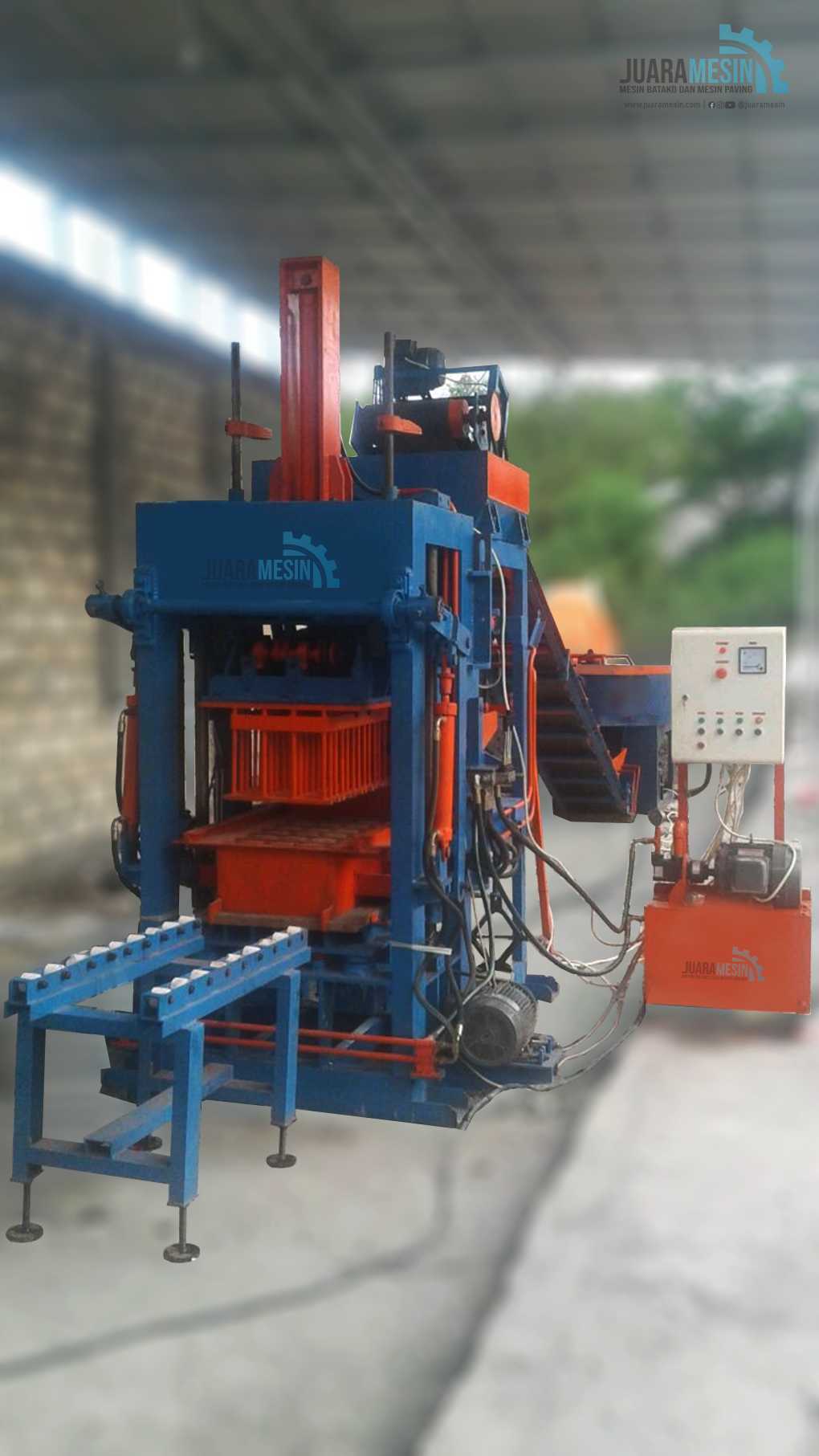 Mesin Paving Multiblock Sistem Hidrolik K400 | by Juara Mesin | Mar ...