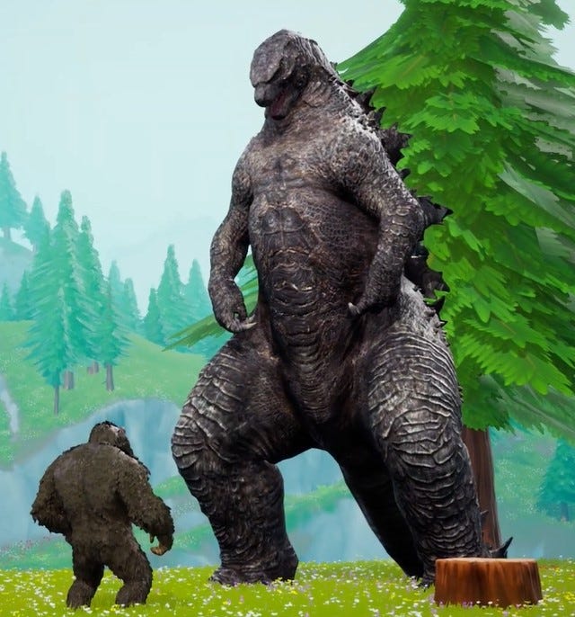 Godzilla vs Kong Family Fight - wildanimals - Medium