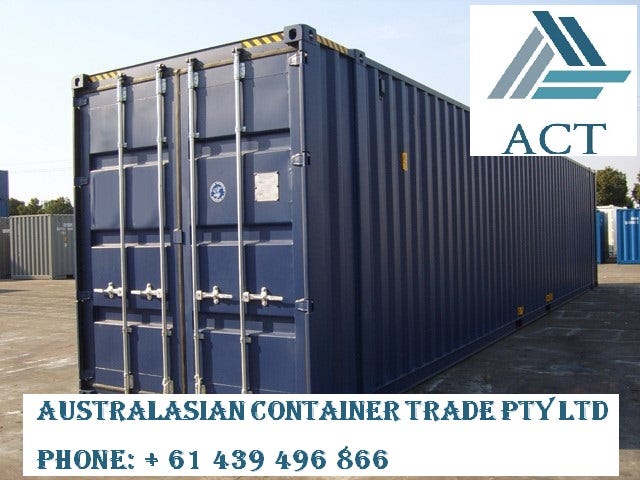 Shipping Containers for Sale in Australia for All The Best Results | by ...