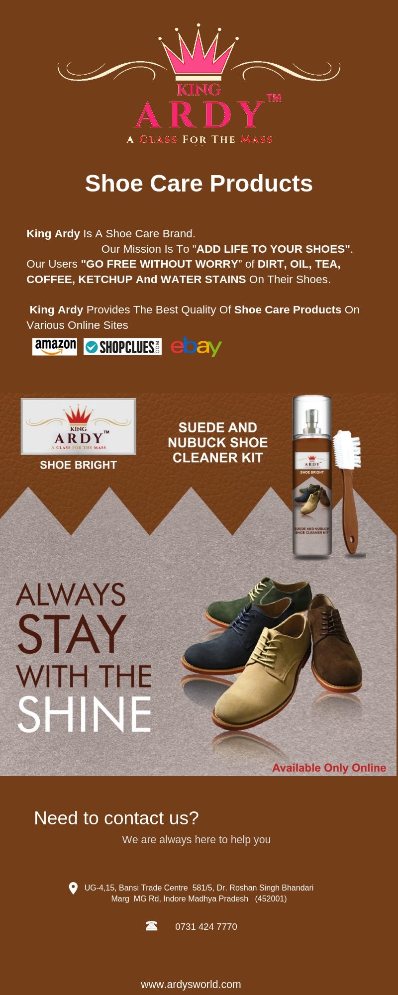 Shoe care kit. King Ardy Is A Shoe Care Brand. Our… | by King Ardy | Medium