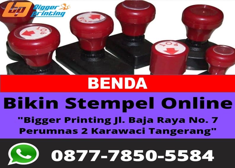 LANGSUNG JADI, Wa./Call. 0877–7850–5584, Tempat Buat Stempel Ekspress ...