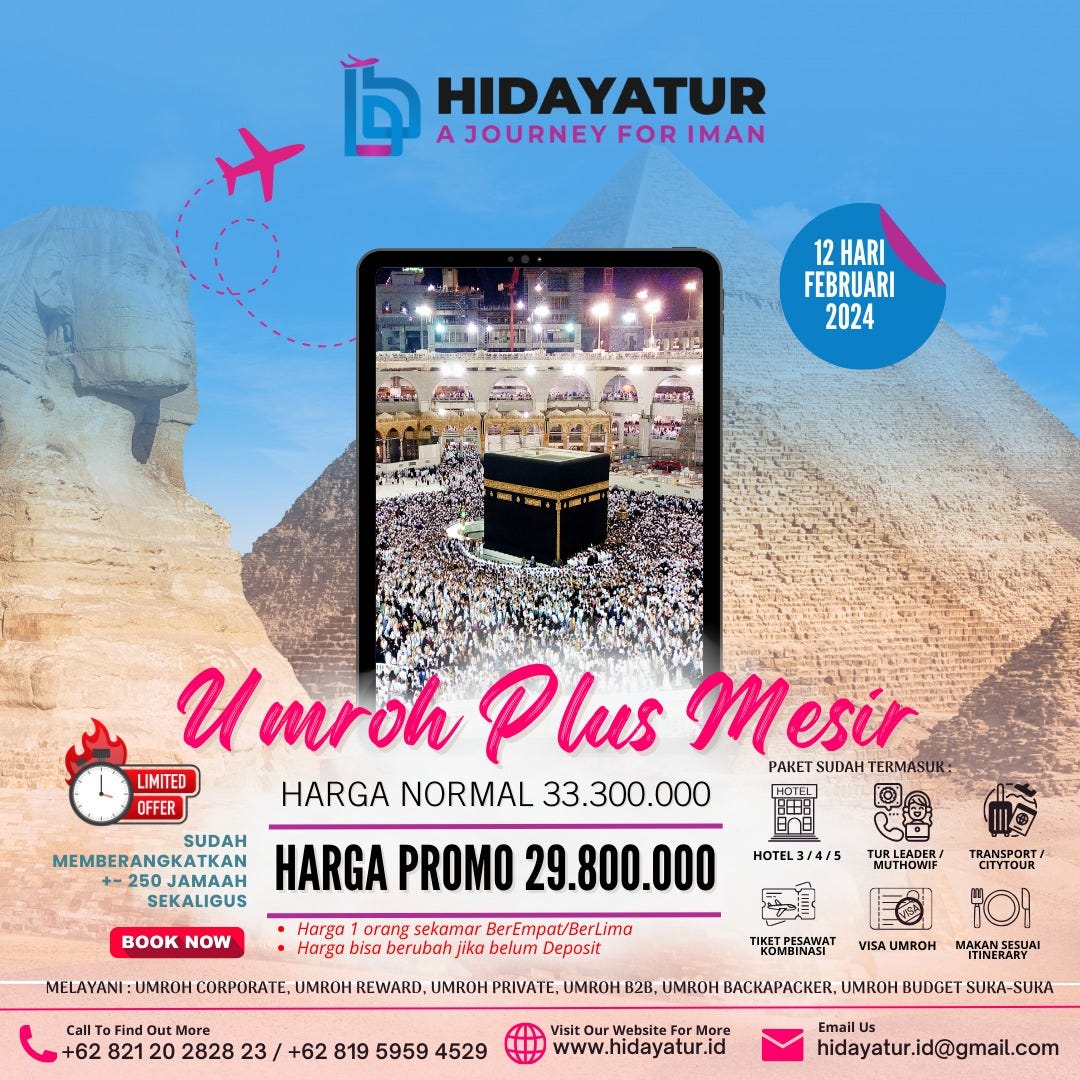 HIDAYATUR UMROH PLUS DUBAI - be optibis - Medium