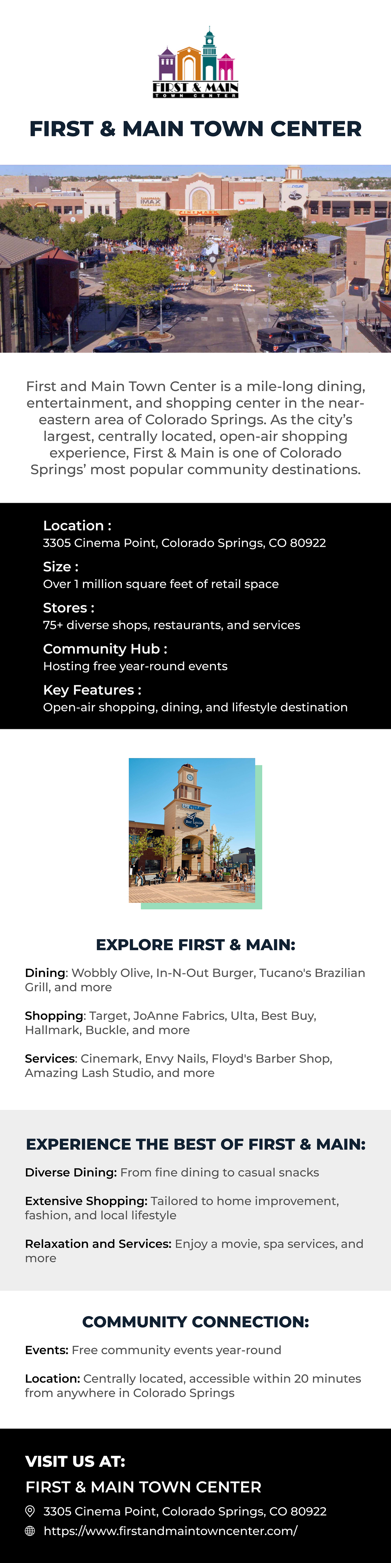 Discover First and Main Town Center in Colorado Springs: Your Ultimate ...