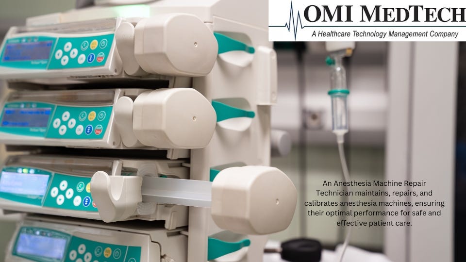 The Unsung Heroes of the Operating Room: Anesthesia Machine Repair ...