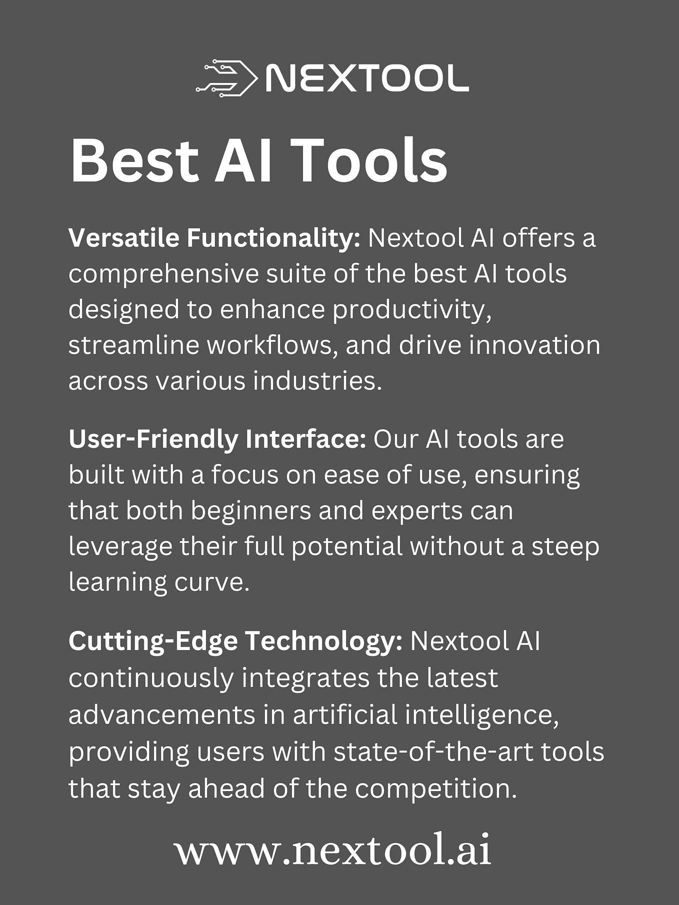 Discover Free AI Services for Businesses - Nextool Ai - Medium