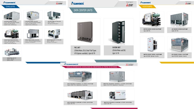 Variable Primary Flow of Water Cooled Chiller System | by Climaveneta T ...