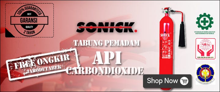 Tabung Pemadam Api Co2 Sonick 25 Kg | by Sonick Tabung Pemadam Api | Medium