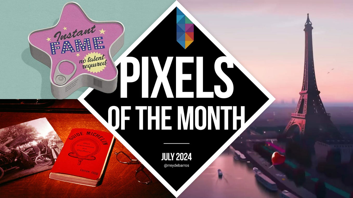 Pixels of the Month: AI-generated video and famous logos decrypted | by ...