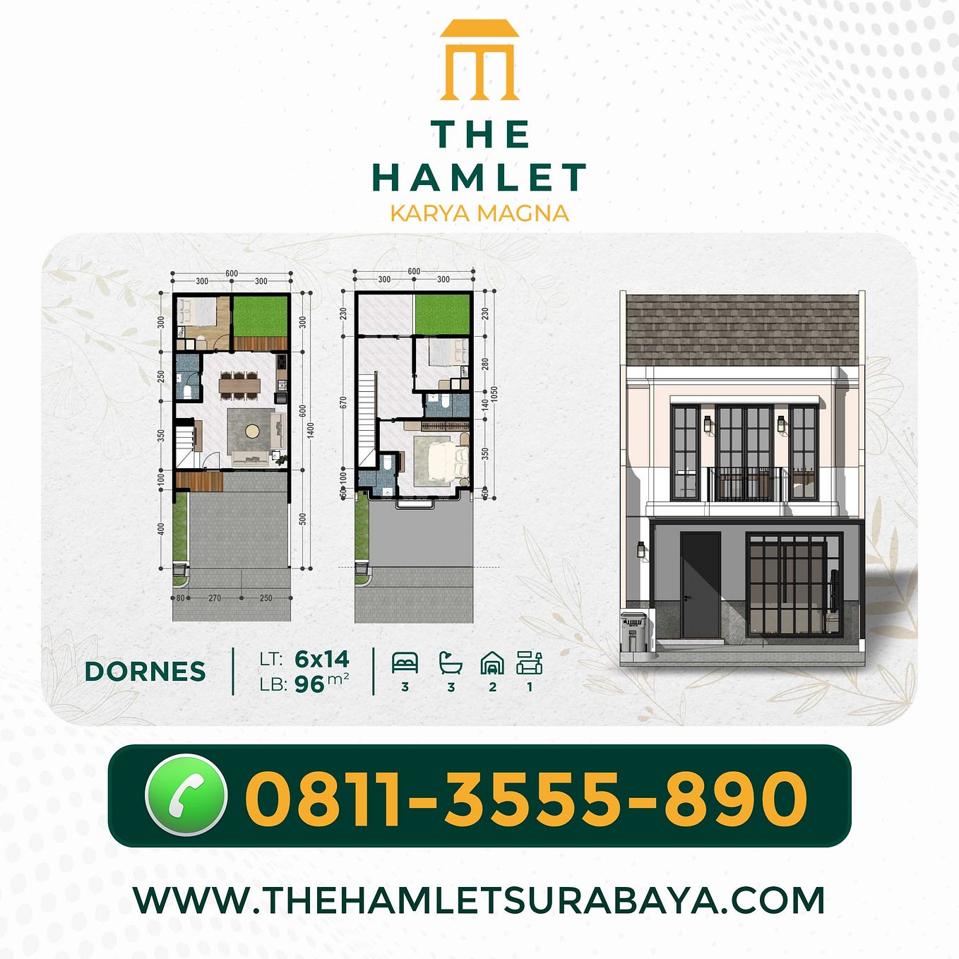 Hub 0811–3555–890, Perumahan Modern Surabaya Timur | by ...