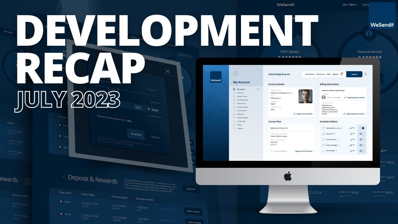 WeSendit Monthly Recap: July 2023 | by WeSendit | Jul, 2023 | Medium