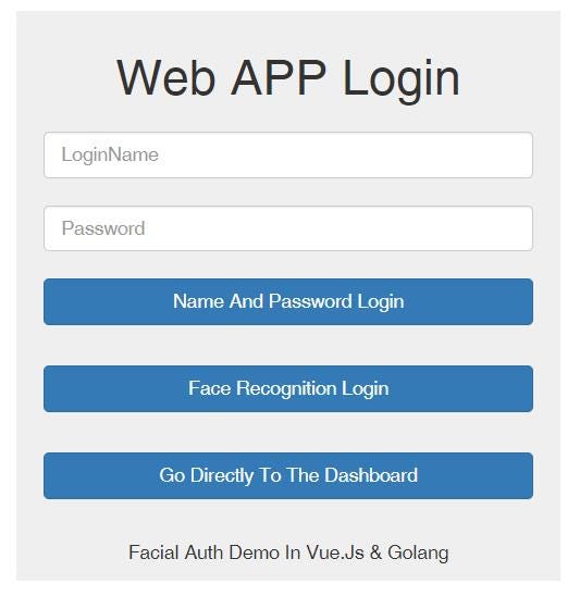 Modern Web Applications Authentication Using Face Recognition | by JianXiang Sun | Medium