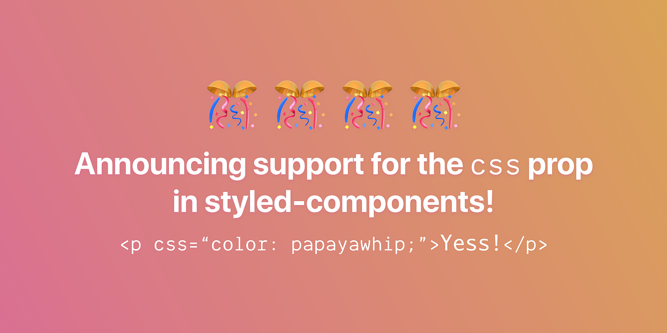 Creating truly universal React component systems | by Max Stoiber | 💅 ... Creating truly universal React component systems | by Max Stoiber | 💅 ...