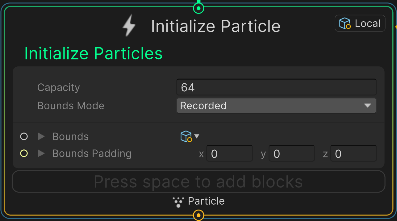 Changing The Size and Velocity of a Single Particle: VFX Graph Part 2 | by Crimson Wheeler | Medium