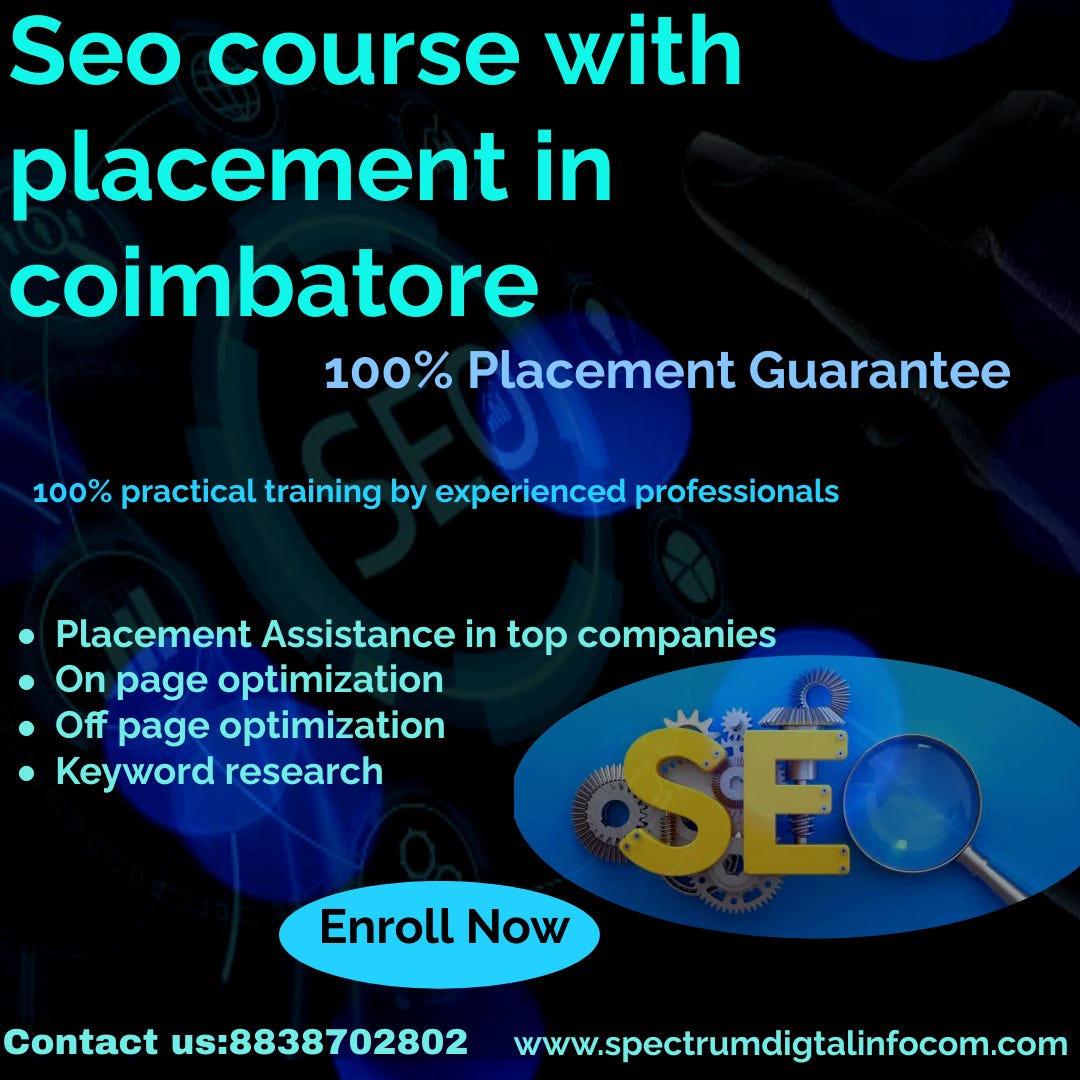SEO SERVICES IN COIMBATORE. Looking for top class SEO services in… | by ...