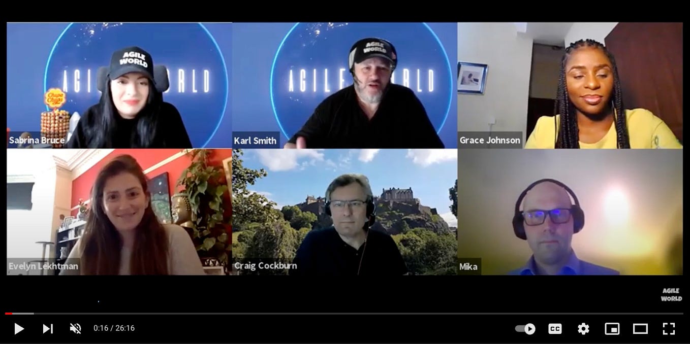 Agile World S2 E3 Sabrina C E Bruce And Karl A L Smith Talk With Ashish