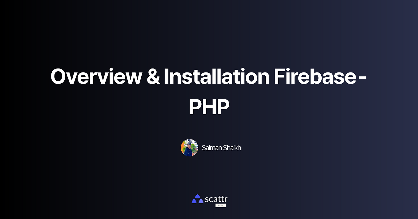 Firebase for Web: A Step-by-Step Tutorial | by Salman Shaikh | Medium
