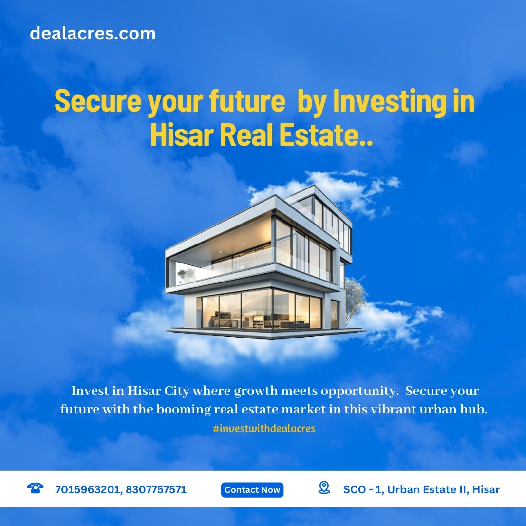 Commercial space available for rent in Urban Estate, Hisar — Deal Acres ...