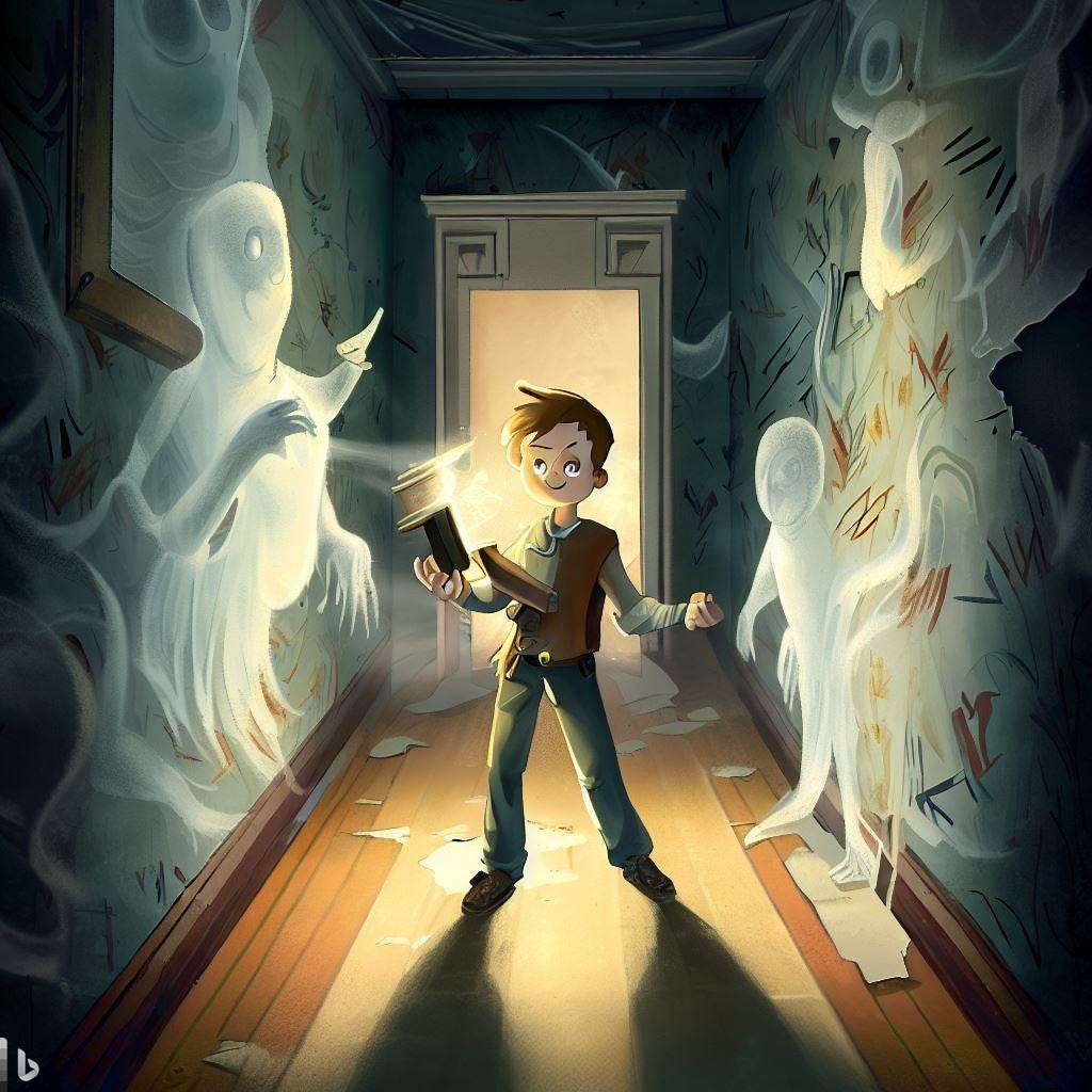 “Timmy’s Haunting Heroics: The Cursed Forest’s Redemption” | by ...