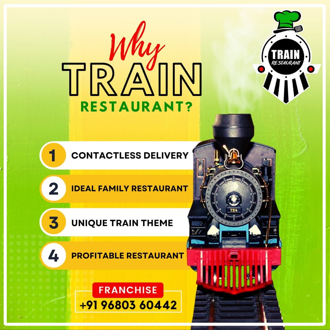 Want To Own A Train Theme Restaurant - Train Restaurant Franchise - Medium