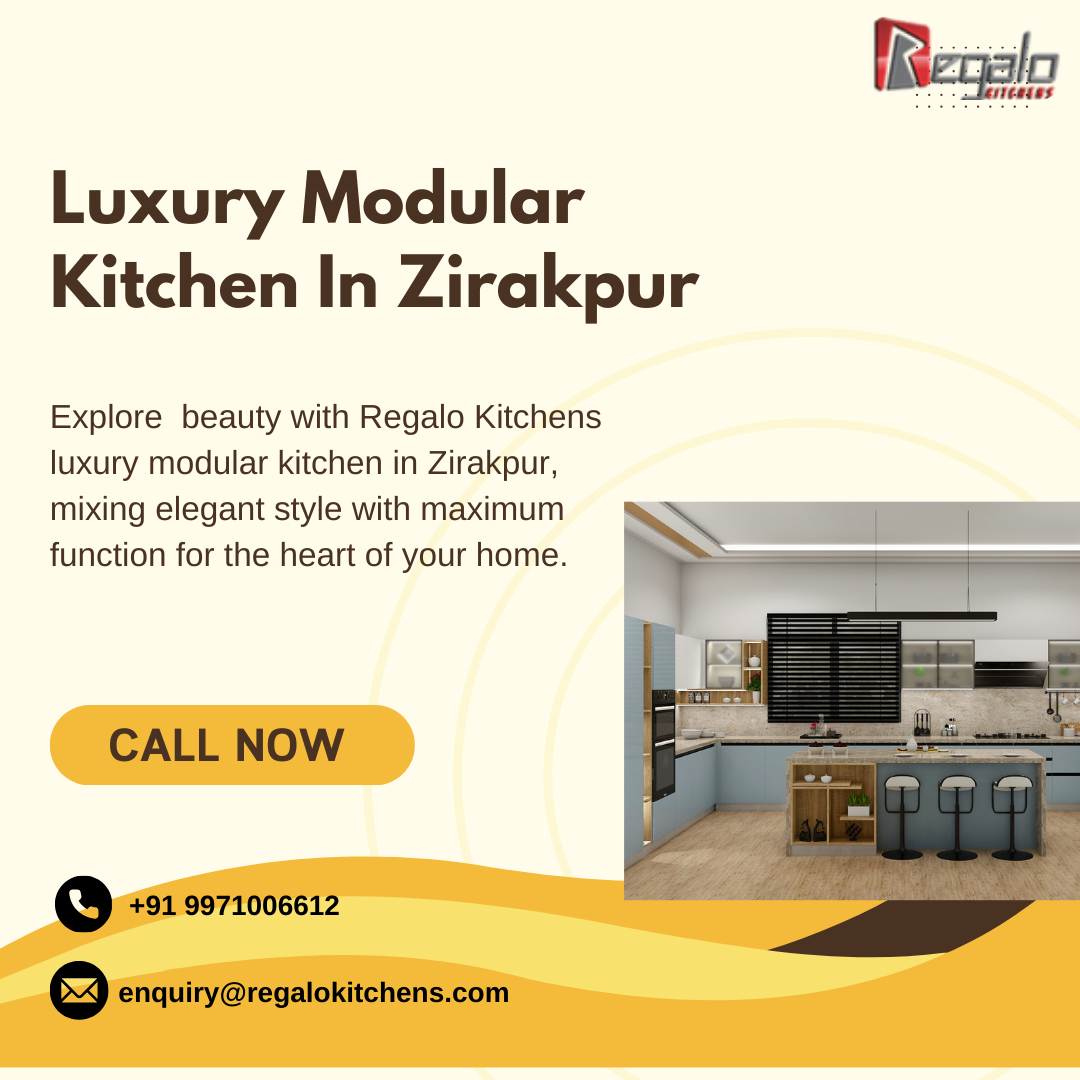 Top 10 Modular Kitchen Brand In Zirakpur | Regalo Kitchens ...