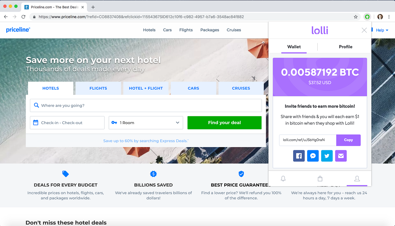 Lolli, bitcoin for everyone! 🍭💜 | by Alex Adelman | Medium