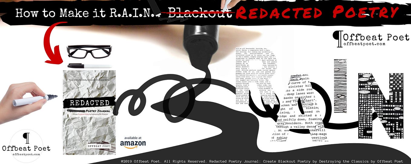 The History of Blackout Poetry. Redacting Words Since the 1700s | by ...