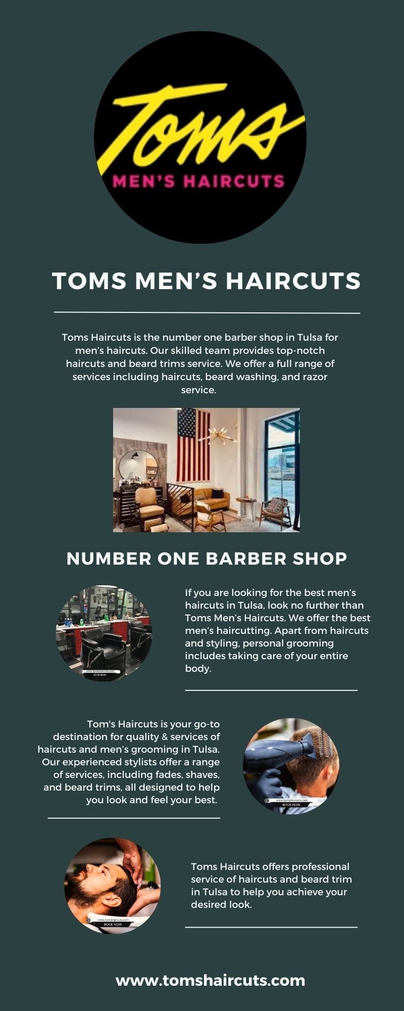 The Best Barbershop in Tulsa — Toms Haircuts - Toms Haircuts - Medium