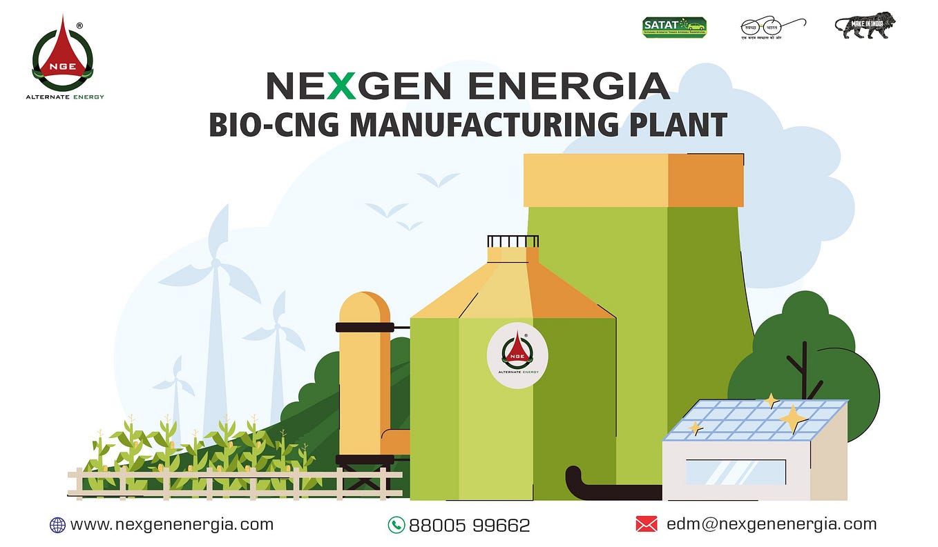 Nexgen Energia is offering to Become a owner of Bio CNG Manufacturing ...