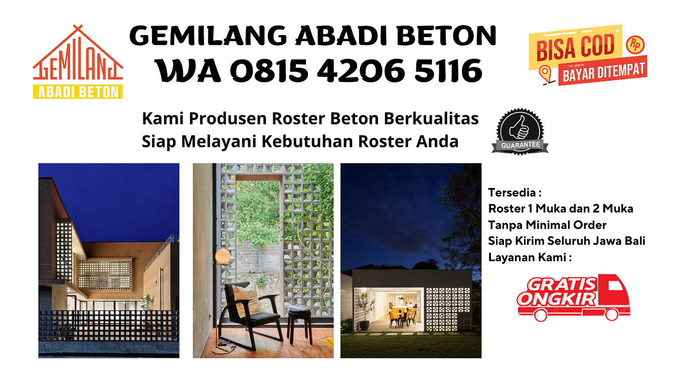 WA 0815–4206–5116 Roster Beton di Ampel Boyolali | by Gemilang Abadi ...