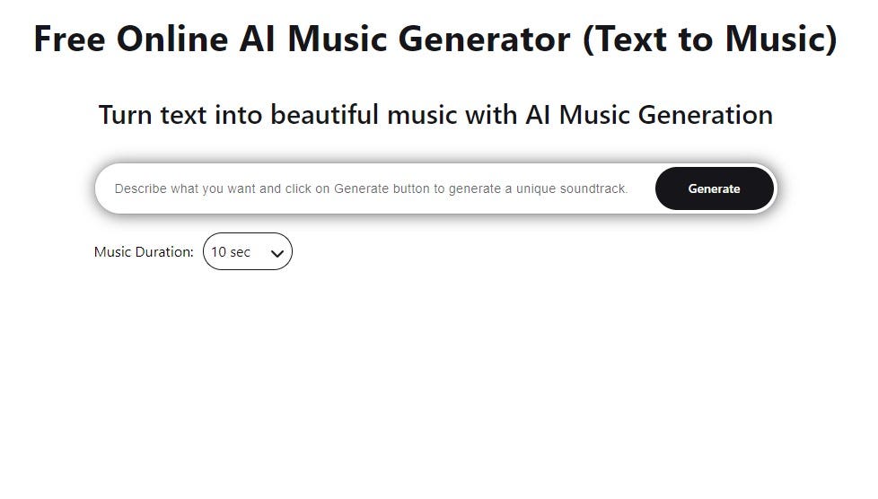 AI music generator - Music Generator - Medium