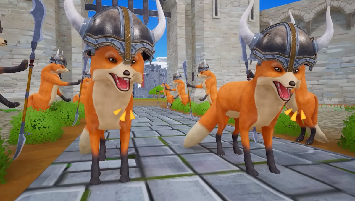 Hungry Animals Food Feast Adventure | Cow Pig Cat Monkey Dog Animal ...