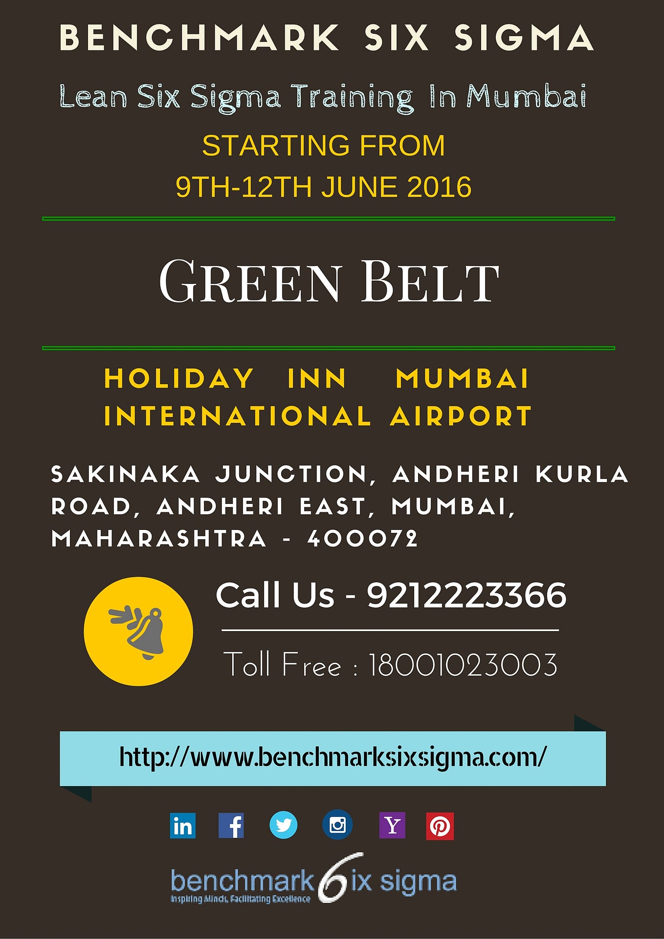 Benchmark Six Sigma is considered as a connoisseur for lean six sigma ...