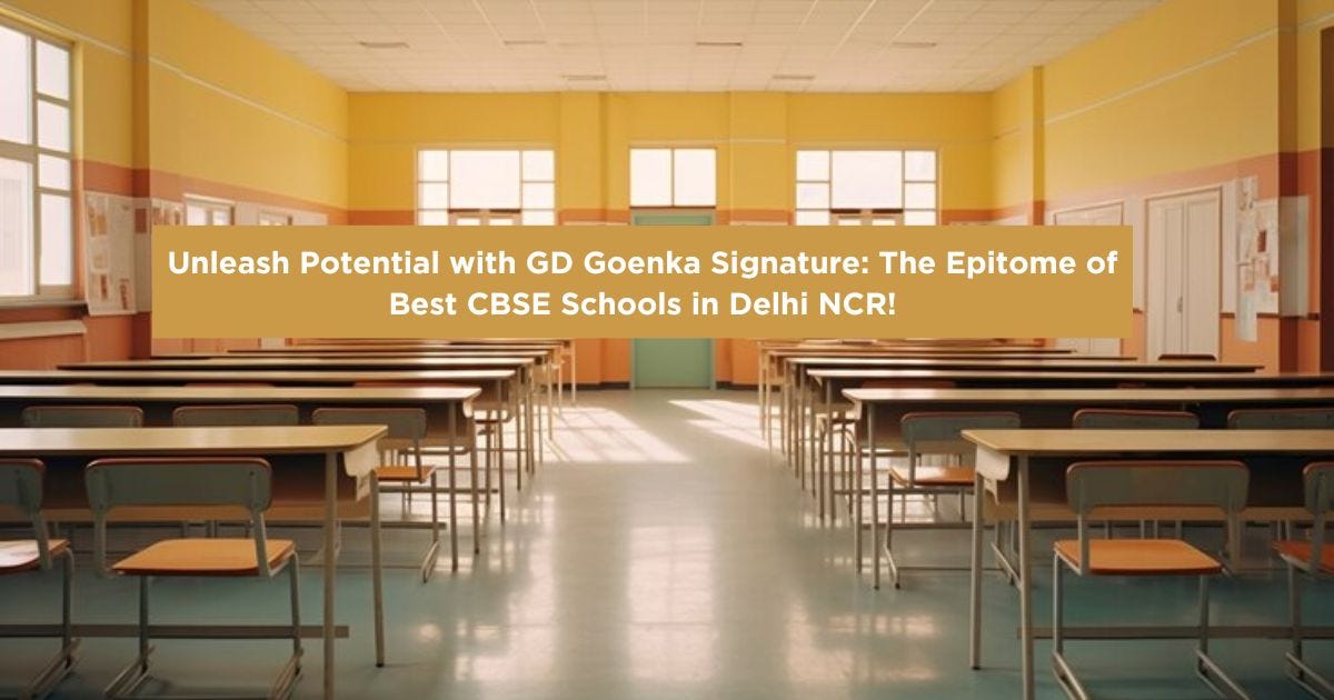Discover Excellence at the Best Boarding School in India - GD Goenka ...