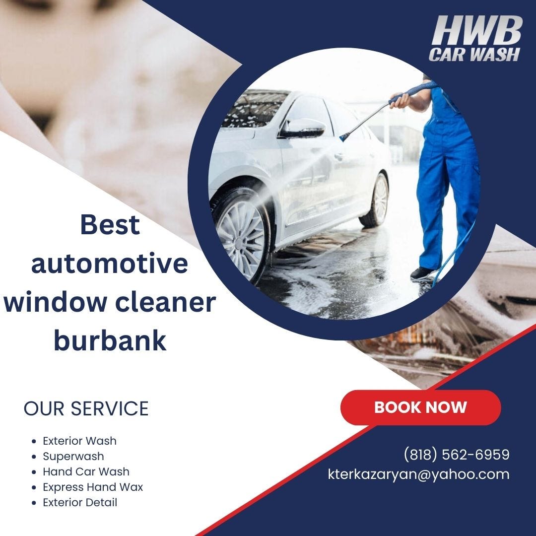 Get the Best Super Clean Auto Detailing Service at HWB Car Wash - HWB ...