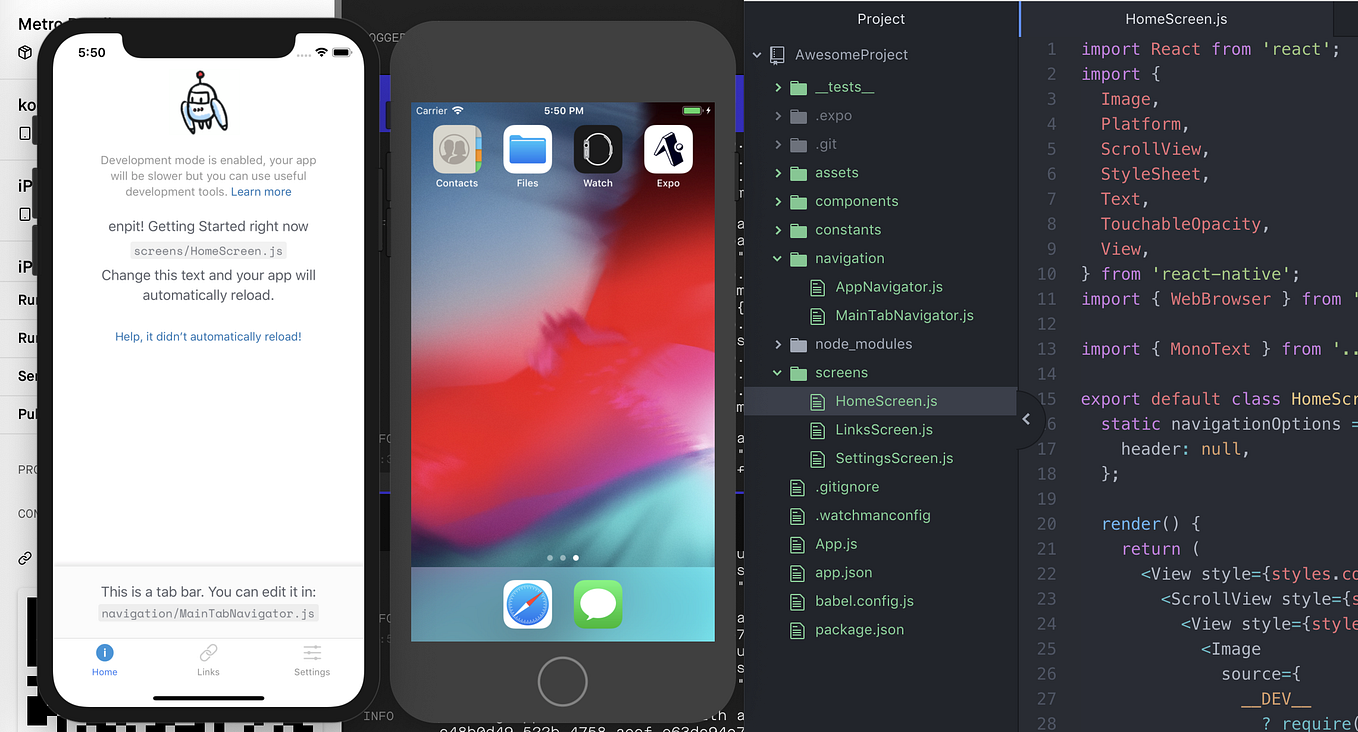 Setup & First Steps— React Native Mobile App Development Part 1 | by ...